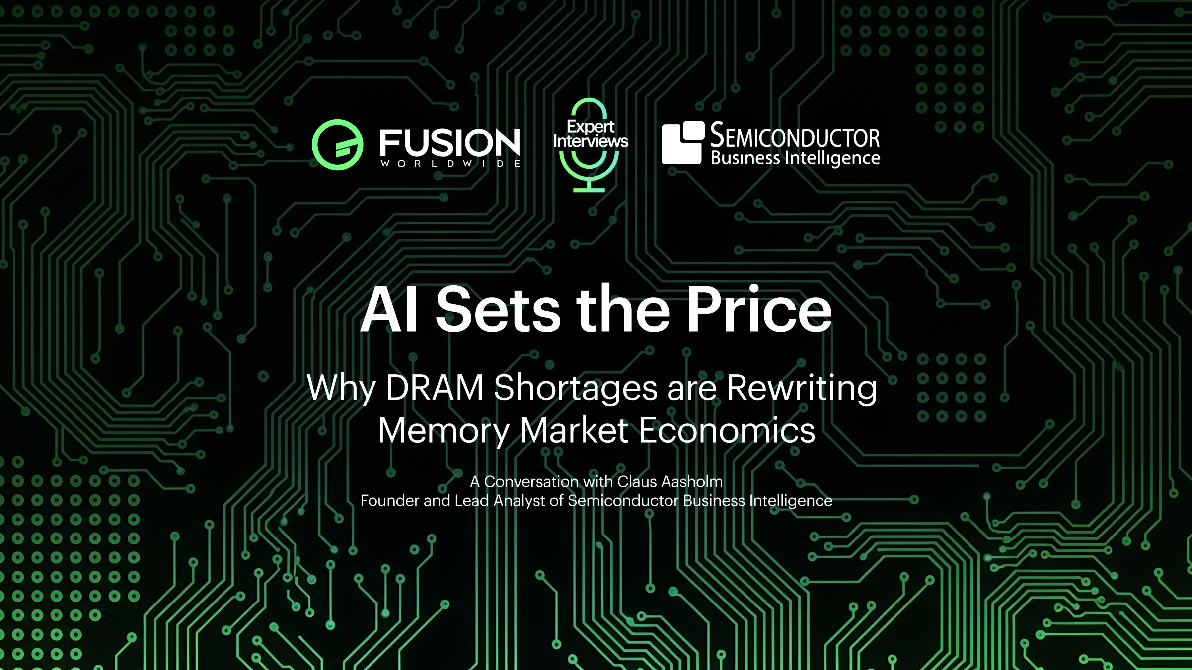 AI Sets the Price: Why DRAM Shortages Are Rewriting Memory Market Economics.